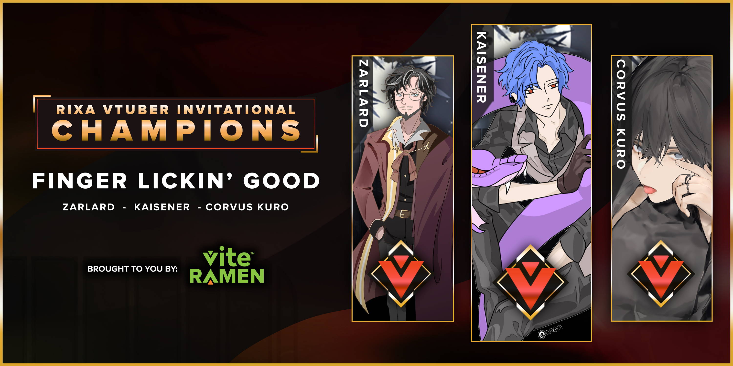 RIXA Vtuber Invitational Champions! – Vite Ramen
